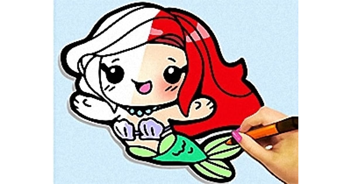 Princess Mermaid Coloring Game - Play Now For Free