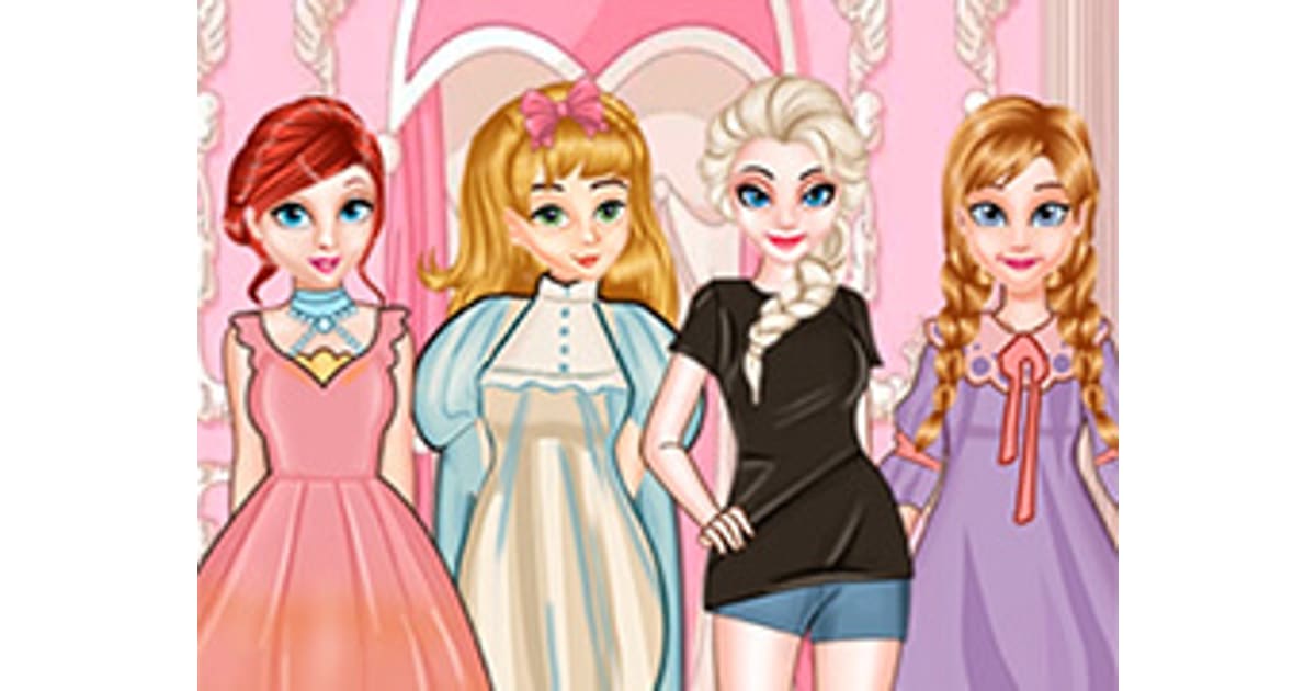 Princess Paper Doll Style Dress Up - Play Now For Free