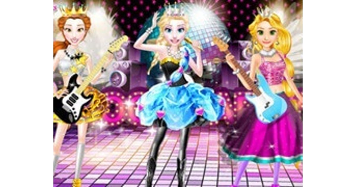 Princess Rock Star Party - Play Now For Free