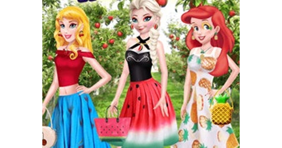 Princess Summer Fruits Style - Play Now For Free