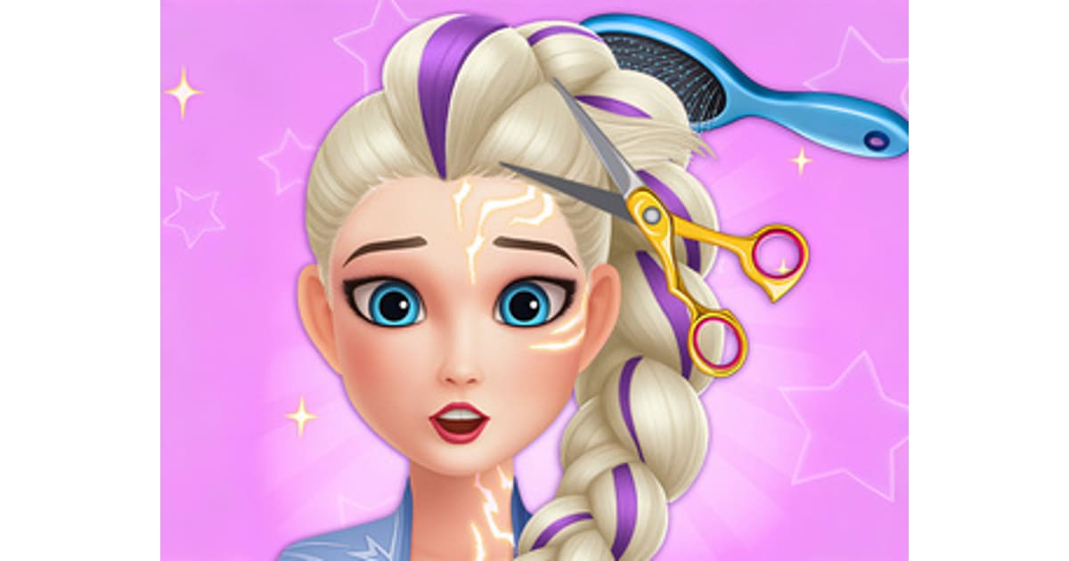 Hair Salon Games: Princess Wedding | Babygames