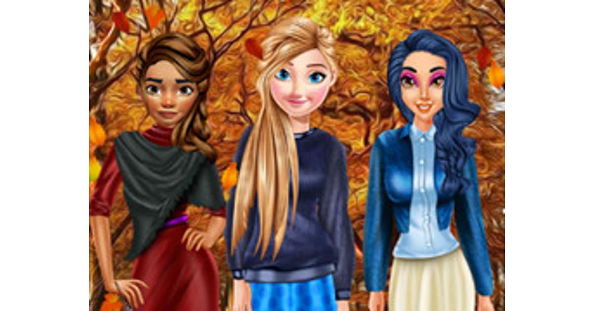 Princesses Fall Fashion - Play Now For Free