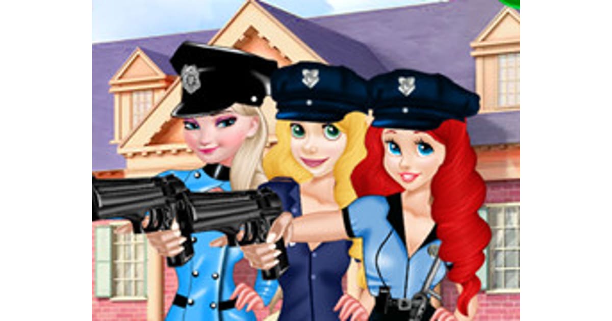 Princesses Police Day - Play Now For Free