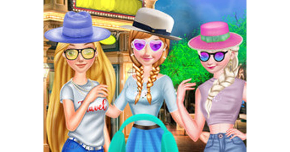 Princesses Spring Casual Dressup - Play Now For Free