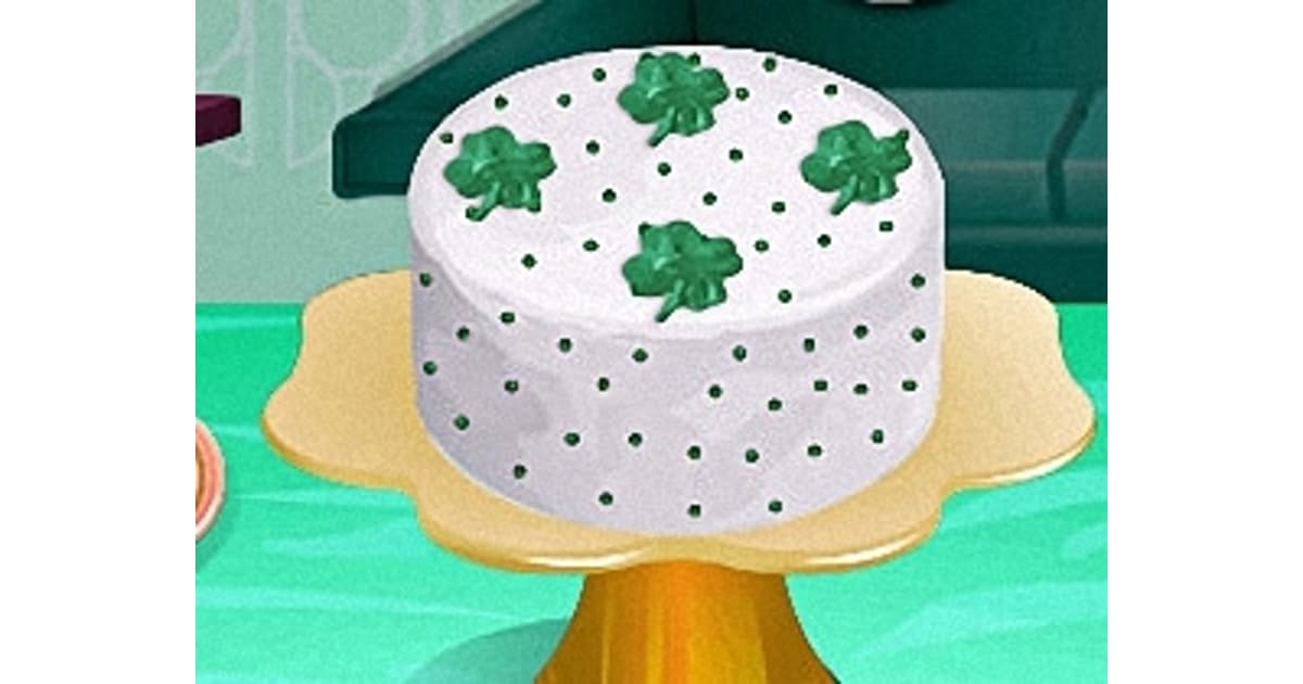 Shamrock Cake - Play Free Shamrock Cake Online