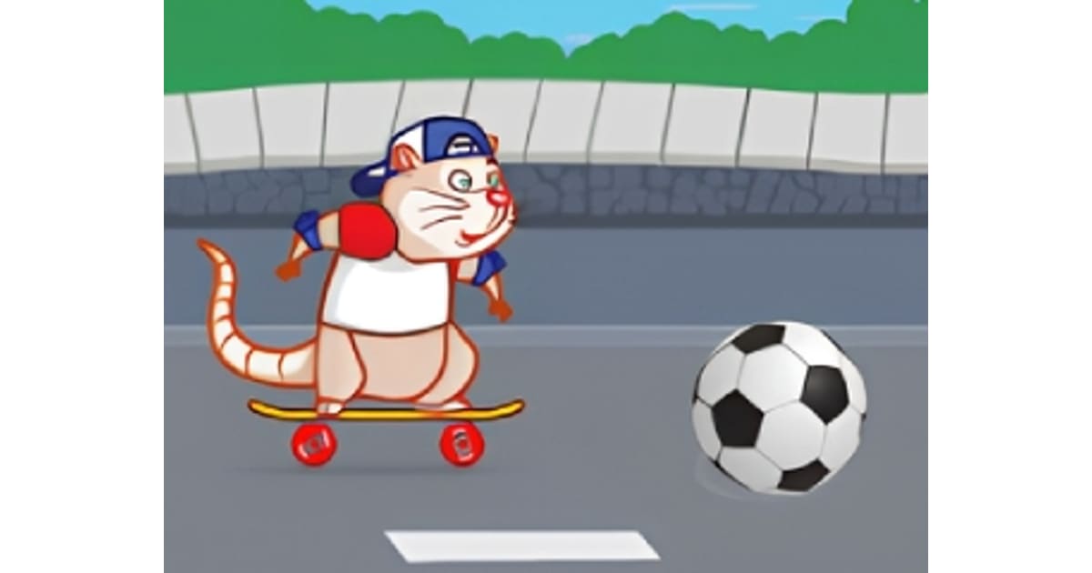 Skater Rat - Play Skater Rat Game on BabyGames