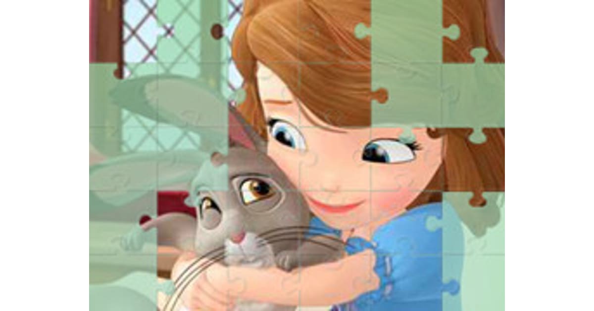 Sofia And Animals Jigsaw Puzzle - Play Now For Free