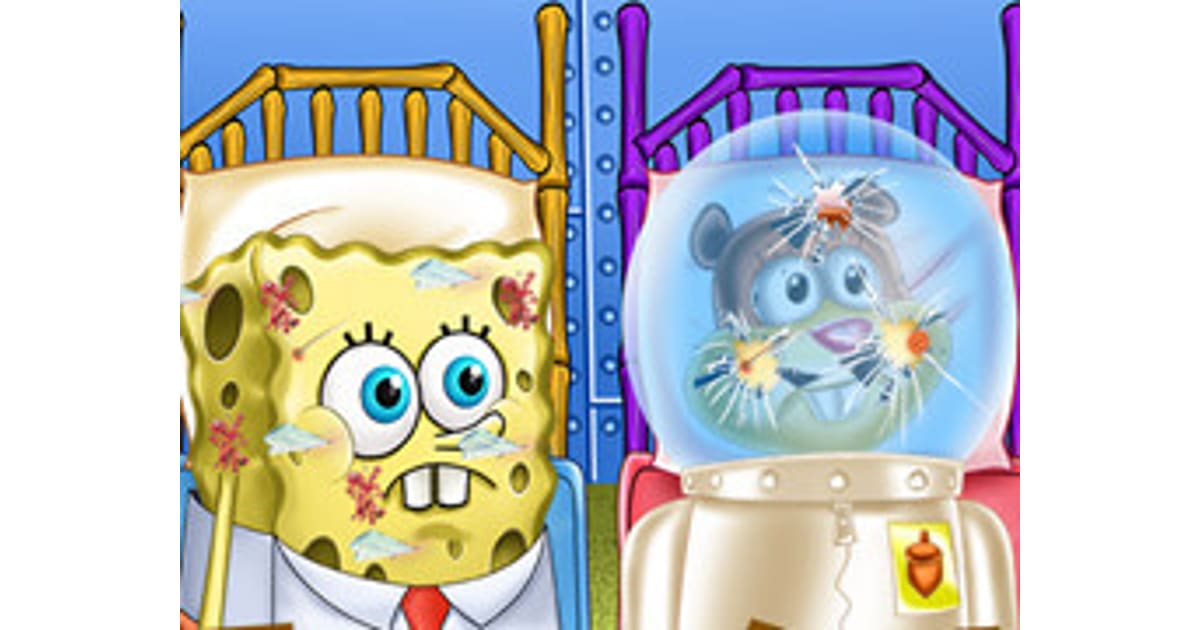 SpongeBob And Sandy First Aid - Play Now For Free