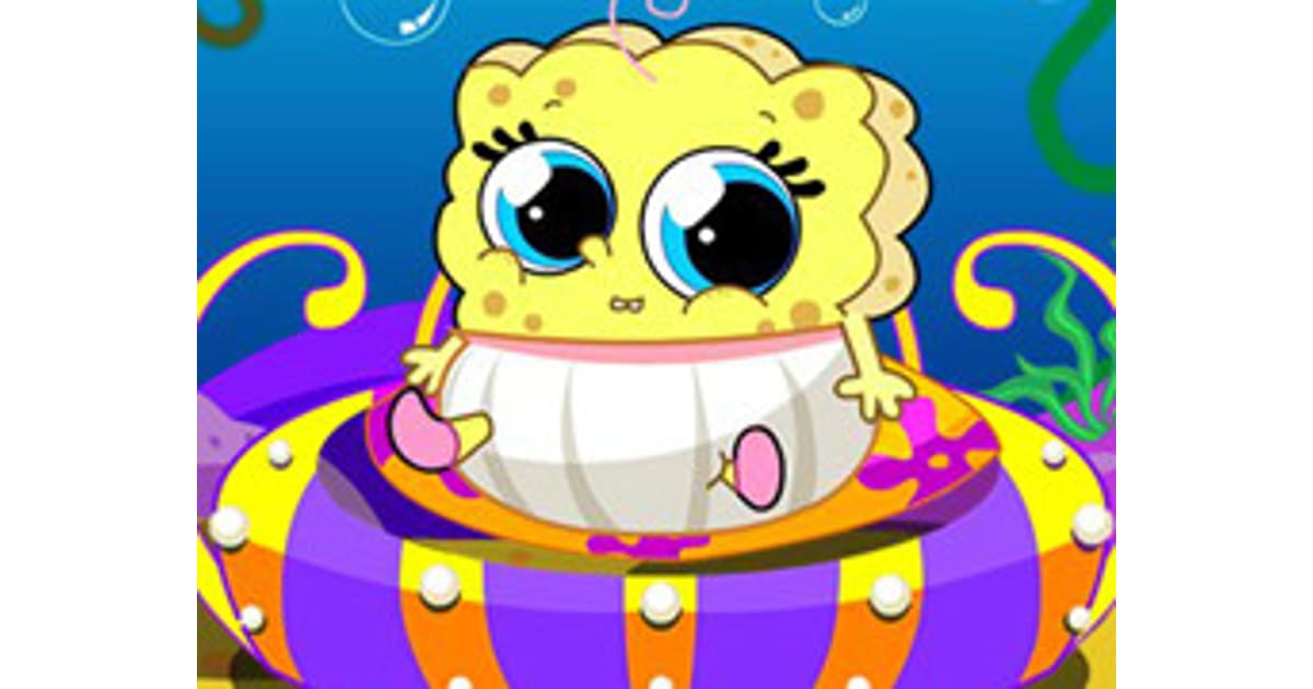 Spongebob Baby Caring - Play Now For Free