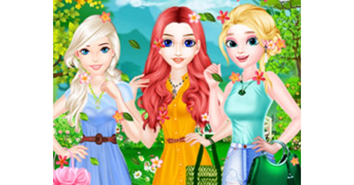 Spring Fashion Color Dress - Play Now For Free