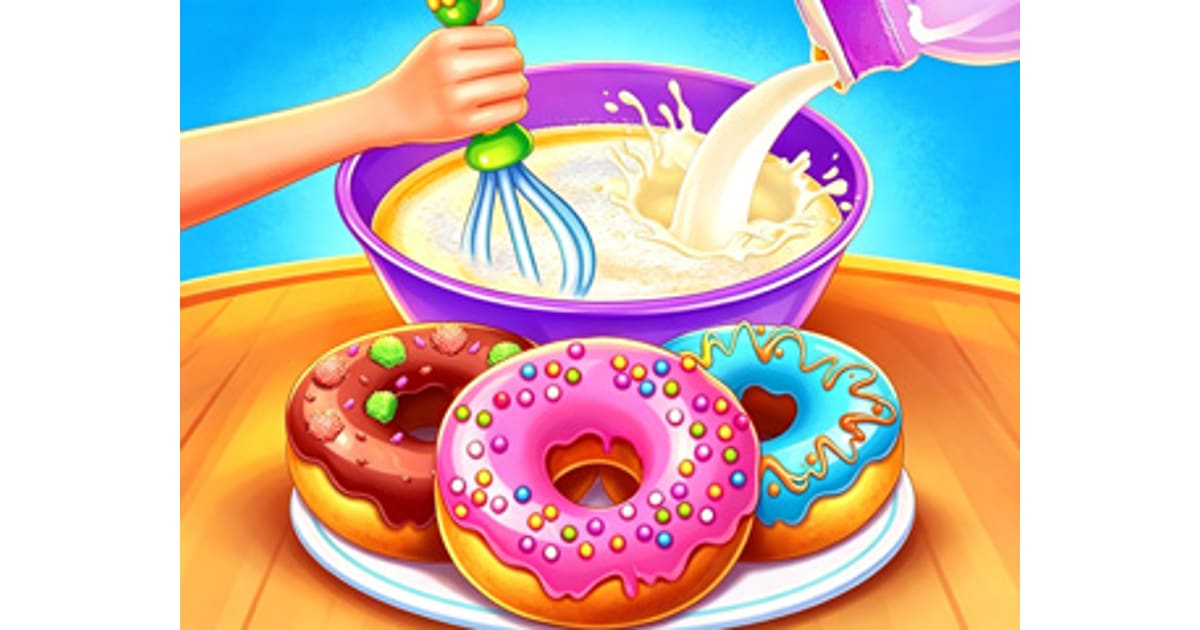 Sweet Donut Desserts Party - Free Cooking Game G+