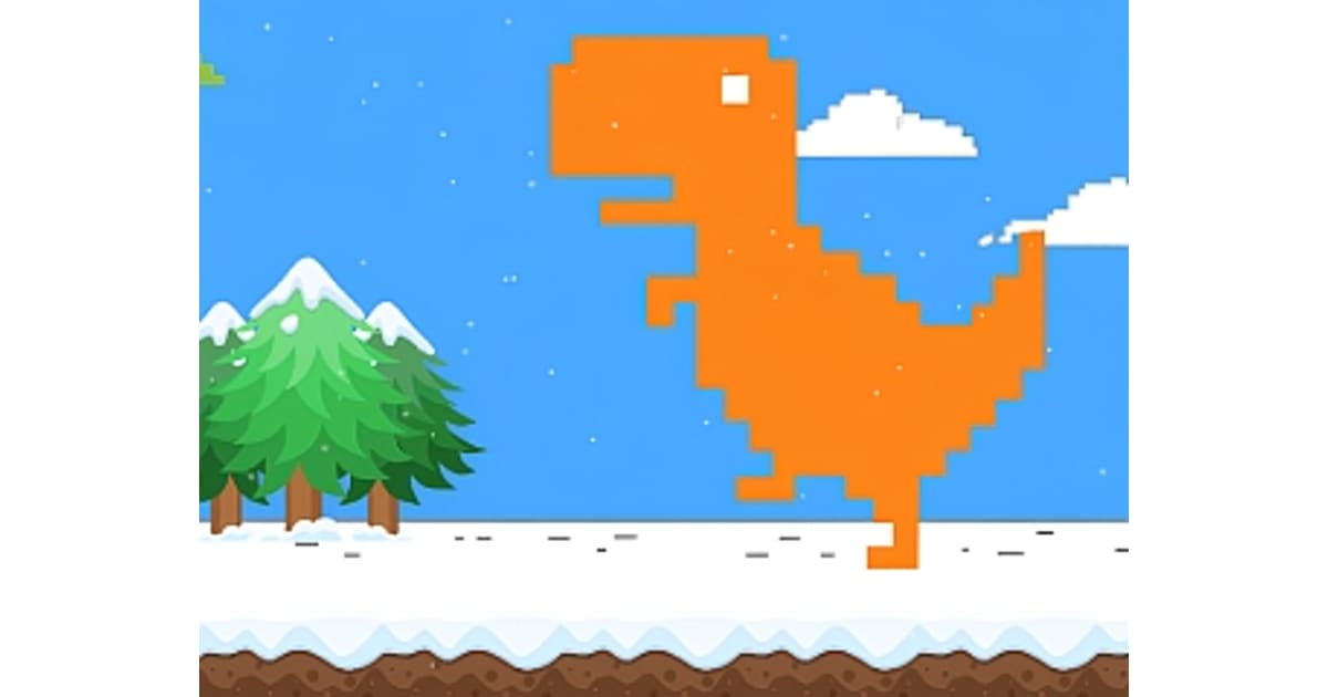 T-rex Runner - Play T-rex Runner Game on BabyGames