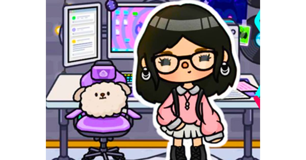 Toka Boka Fancy Tiktoker - Creative Dress Up Game