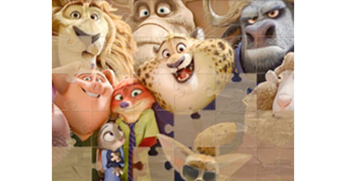 Zootopia Jigsaw Puzzle - Play Now For Free